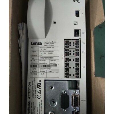 全新原装LENZE轮次驱动器变频器ECSCP004C4B全新拍前请询价