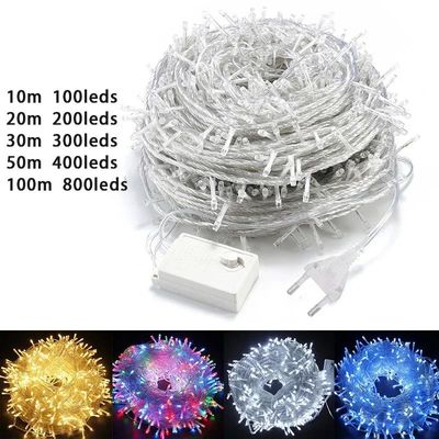 LED Garland String Lights 2m10m Christmas Tree Wedding Decor