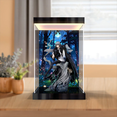 灯箱展示盒适用 ALTAIR 命运 冠位指定 奥伯龙 手办模型高清防尘