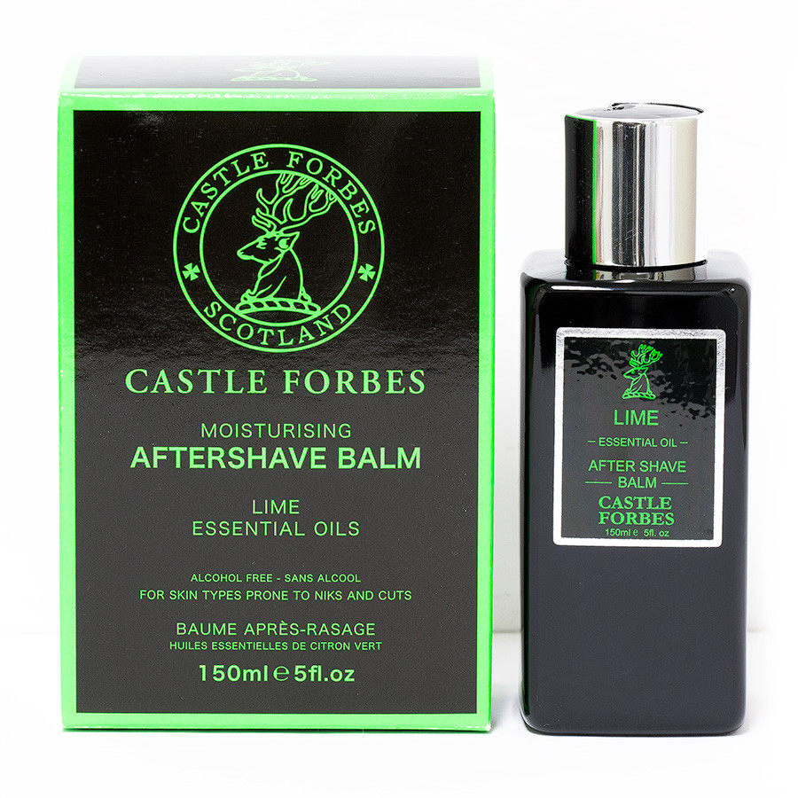 Castle Forbes-Lime青柠精油须后膏低敏无酒精苏格兰制造 150ml_虎窝淘