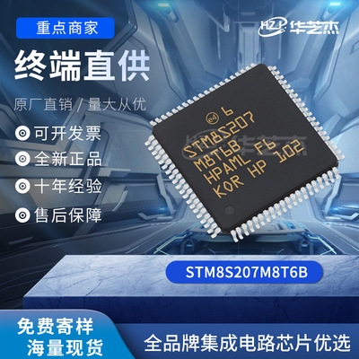 STM8S207M8T6B 封装LQFP-80 原装8位微控制器单片机现货直销IC