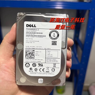 DELL ST91000640NS WF12F 1T SATA 7.2K 2.5寸 0WF12F 服务器硬盘