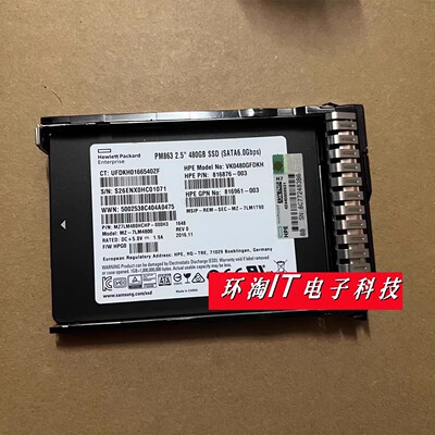 H 875509-B21 480GB SATA 2.5 6Gb RI SFF 875655-001 G9 硬盘