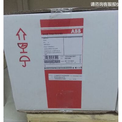 ABBTmax塑壳断路器，T6N800 PR221DS-LSI R800 FF