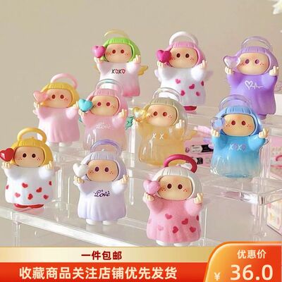 MINISO名创优品YOYO右右酱指环爱神系列icon box盲盒手办潮玩摆件