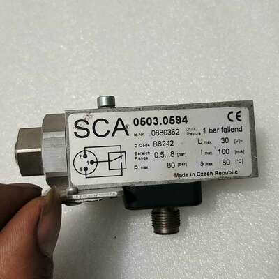 可维修SCA压力开关，型号0503.0594，货号0880362，议价