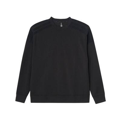 Adidas/阿迪达斯 男子简约高尔夫运动休闲圆领卫衣 JF4875