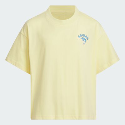 Adidas/阿迪达斯 儿童印花运动休闲短袖圆领T恤 JF3862