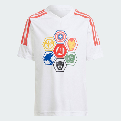 Adidas/阿迪达斯 儿童漫威联名款运动休闲短袖T恤 IN7277
