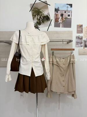 里里家6858#上衣 颜色:杏 卡其 尺码:M L XL
