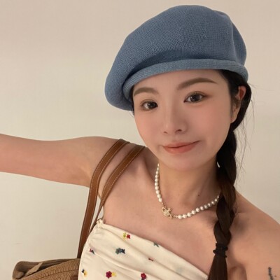 贝雷帽出游休闲女春夏
