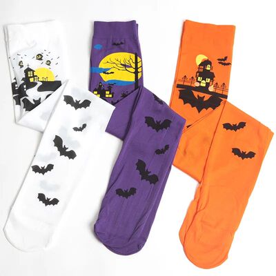 Women Long Socks Thin Summer Autumn Winter Halloween Stockin