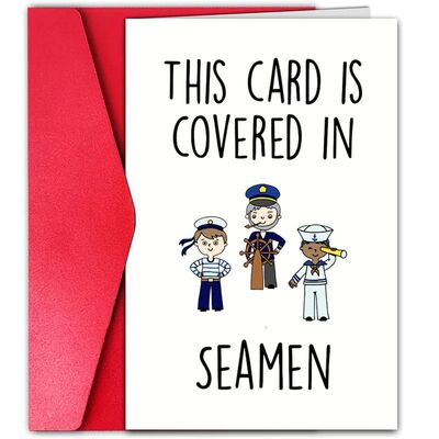 1 pc funny birthday card, creative birthday greeting card, t