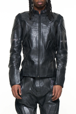 MOTO MÉLANGE SPIDI V2 MOTO JACKET意大利制脏蜡摩托皮夹克