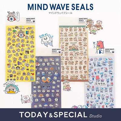 mindwave贴纸小小系列可爱素材