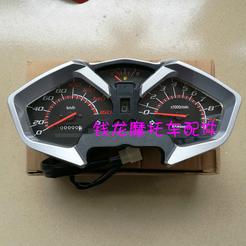 适用于易主摩托车配件WYYZ150仿彪影转速仪表里程表速度表码表盘
