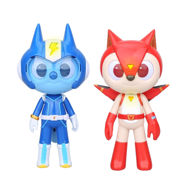 迷你特工队超威能量声光公仔