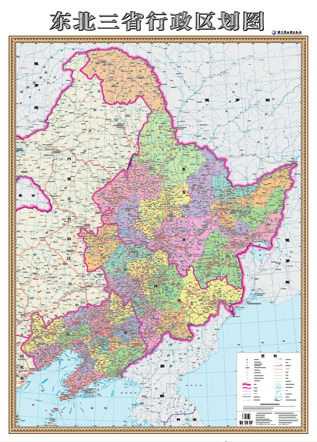 东北地图t,东北省,小东北_大山谷图库