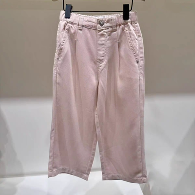 little moco专柜正品25年夏女童休闲百搭牛仔长裤KBE2JEN009