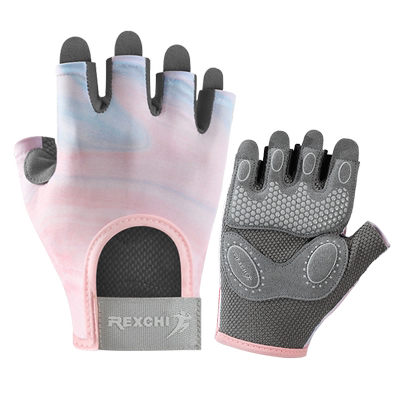 自行车手套半指骑行手套短指春夏男女户外透气防晒运动骑行手套