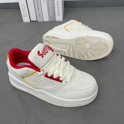 李大拽面包鞋多巴胺男女黑白板鞋