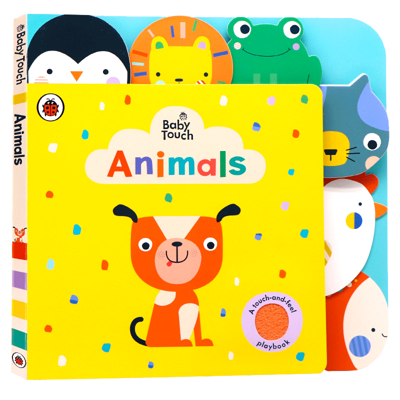 小瓢虫触摸书英文原版绘本