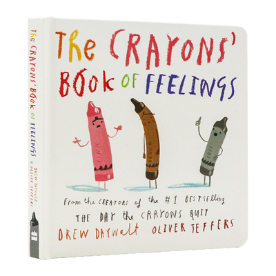 蜡笔的情感之书英文原版绘本