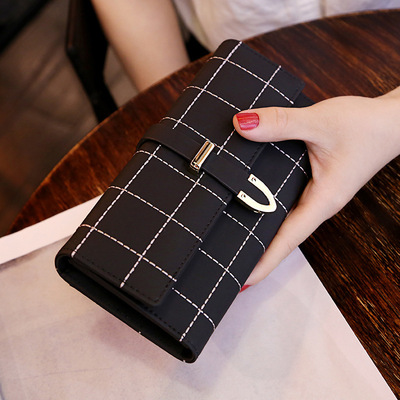 Long Wallet Large Capacity, Multi-functional Tri-fold Wallet
