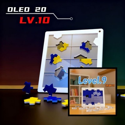 OLEN 20新 yuu asaka变态难拼图GM同款Puzzle 拼图10级难度烧脑