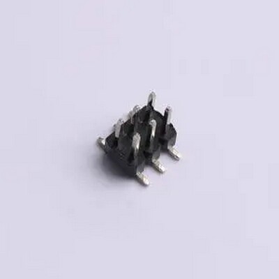 5AKE3-6040-203-W0 排针PH2.0/2x3P/塑高2.0/双排立式贴片无柱PA4