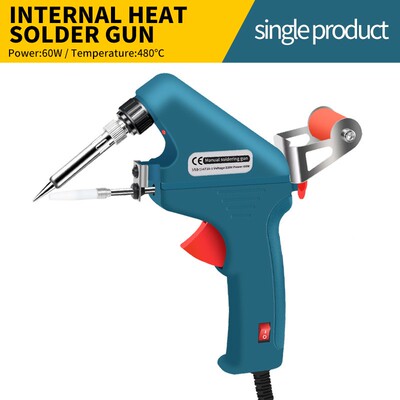 Blue Soldering Iron 60W Eagle Beak Endothermic Handheld Gun
