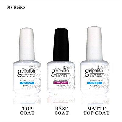 Ms.Keiko top coat gel nail polish polygel nail glue manicure