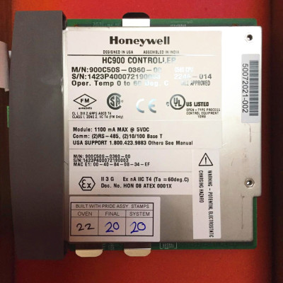 霍尼韦尔 SIS系统：HC900的CPU 900C50S-0460 现货