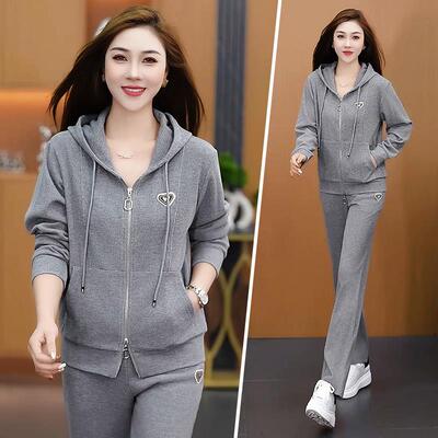 运套动装女款火两件套春87779540装新高级时尚减超龄气质休闲外套