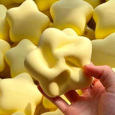 *Kawaii Star Squeeze Toy Cute Flower Slow Rebound Wet Soft S