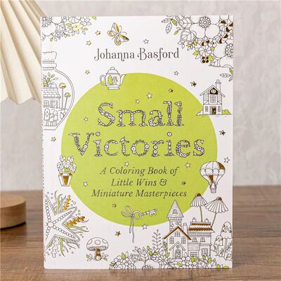 Bview Art English Version Small Victories: Adult Stress Reli