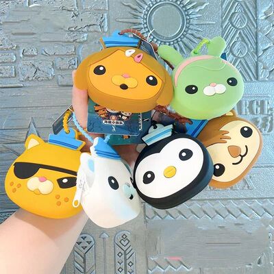 Cartoon The Octonauts Barnacles Anime Zipper Coin Purse Kwaz