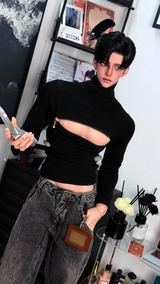 BJD娃衣75叔77叔68-73叔休闲针织衫