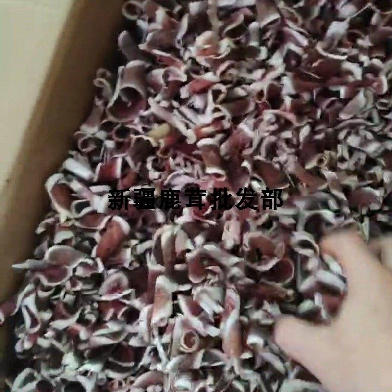 新疆鹿茸片砍角涵血熟茸片新茸砍茸胶质好马鹿角片熬汤喝可以泡酒