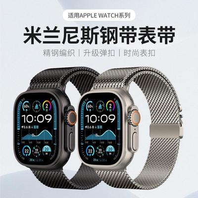 iwatch新款降落伞扣米兰尼斯表带