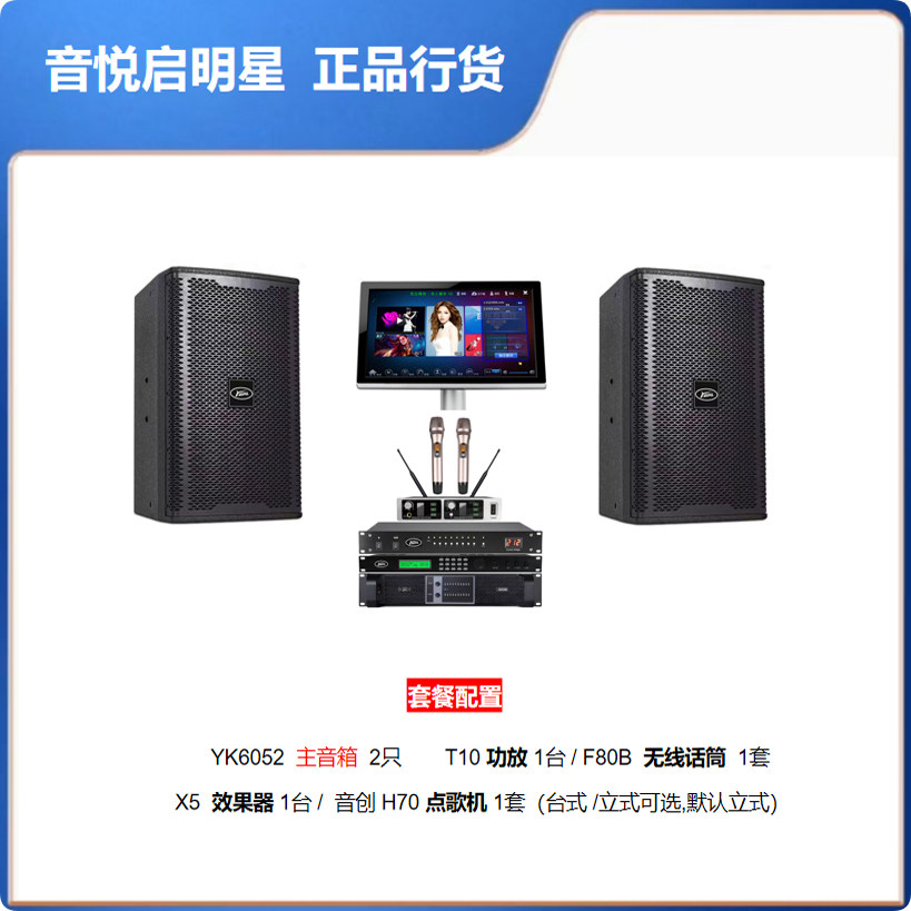 YK6052/YK6055专业高端娱乐KTV卡拉OK音箱别墅旗舰版本