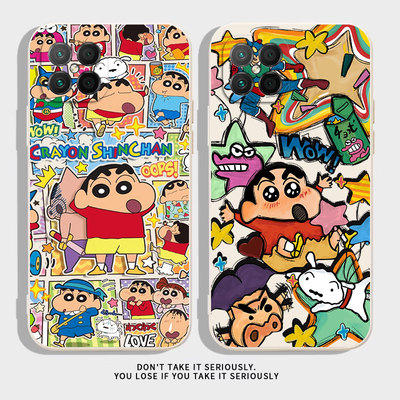 漫画小新适用于荣耀Play5手机壳Play5TPro新款HJC-AN90全包防摔Play5T保护套可爱男女款活力版ins风专用外壳