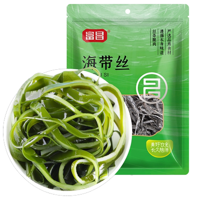 富昌200g厚片干海带丝