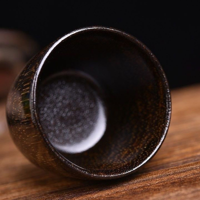 披毛犀牛角杯子尺寸60×60mm左右,克重75克左右