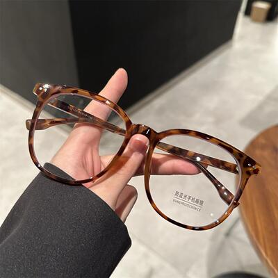 显瘦神器防蓝光素颜TR90近视镜片