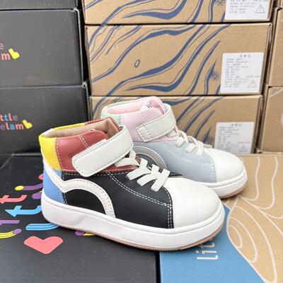 小蓝羊童鞋女童校园防滑运动鞋菠萝秋冬学生儿童板鞋男童SK22180