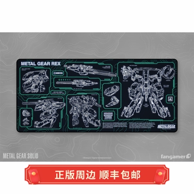 正版 运输 合金装备 Mechanized机械化 鼠标垫 桌垫 Fangamer周边