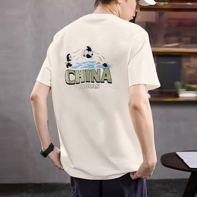 正品假一赔十T恤男夏纯棉短袖