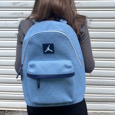 Jordan双肩背包老花棋盘格aj学生书包运动包耐克大容量旅行出游包