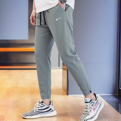 Nike耐克裤子春季新款男裤冰丝跑步长裤速干运动裤薄小脚裤HV4545